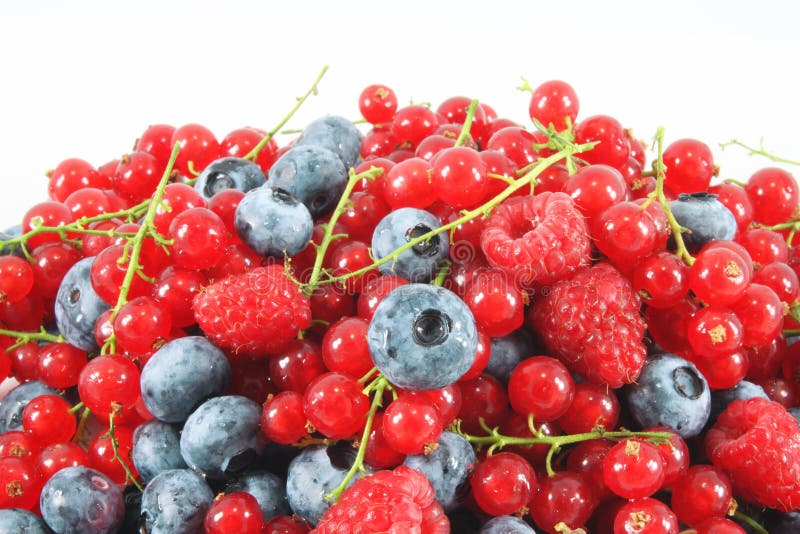 Beere, Verschiedene Arten Von Beeren Stockbild - Bild von gesund ...