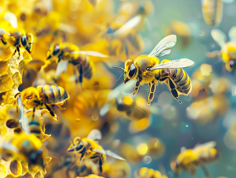 Bees flying around a hive stock photo. Image of macro - 316782158 Bees flying around a hive stock photo. Image of macro - 316782158