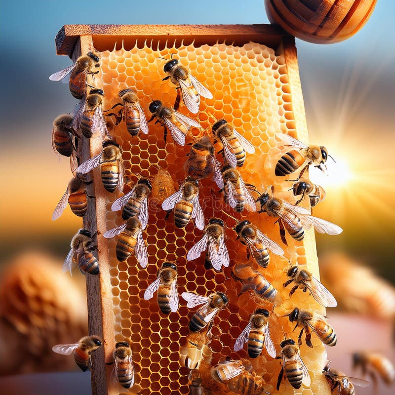 Bees Scient. Class. Hymenoptera Insect Animal, AI Generated Stock ...