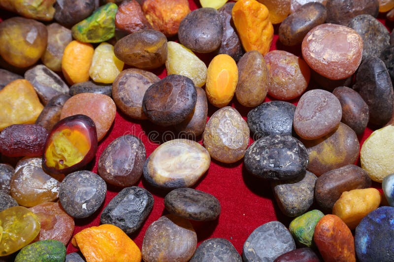 Beeswax Stones are Stacked Together in a Handicraft Workshop, China ...