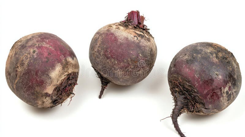 Beet, Common Beet, White Background, Cut Out, High Angle View Stock ...