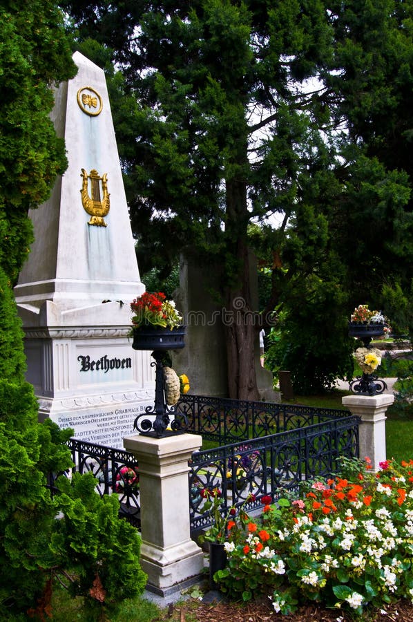Beethoven s grave stock image. Image of grave, symphony - 29719847