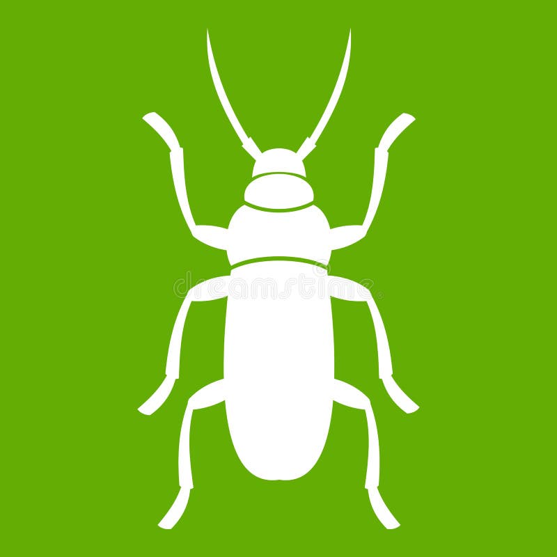 Beetle bug icon green stock vector. Illustration of green - 109302159