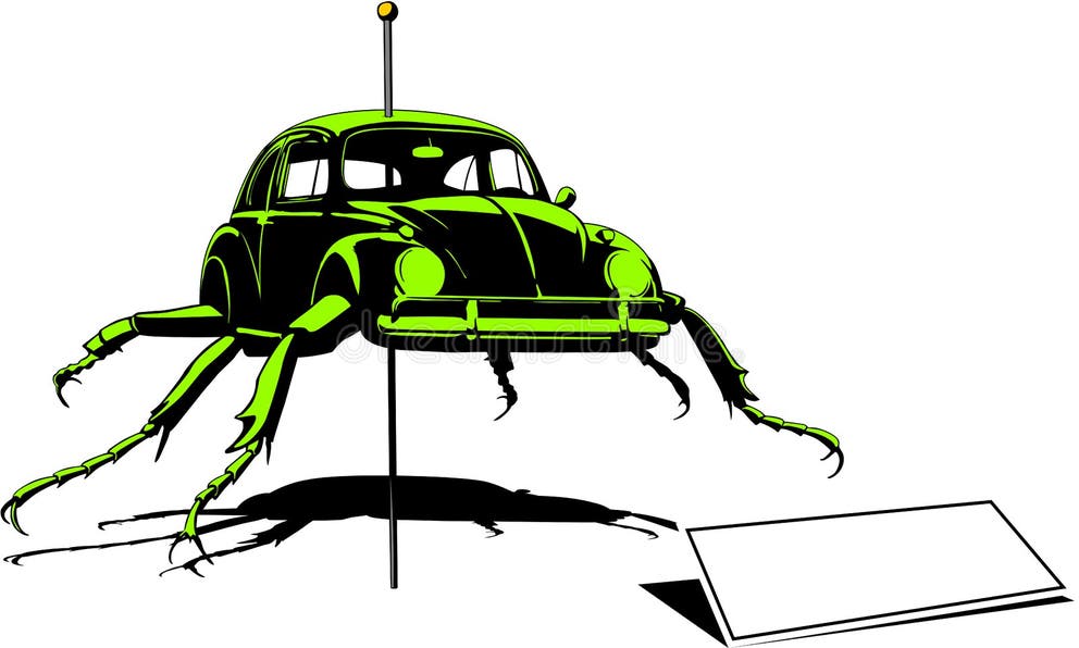 Beetle crazy mutation stock vector. Illustration of fantastic - 28610052