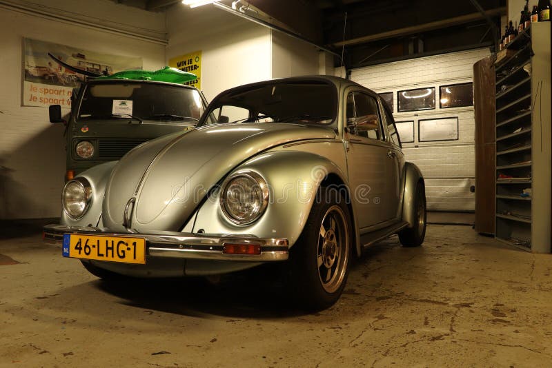 The Beetle in the Beetle Garage Editorial Image - Image of beetle ...