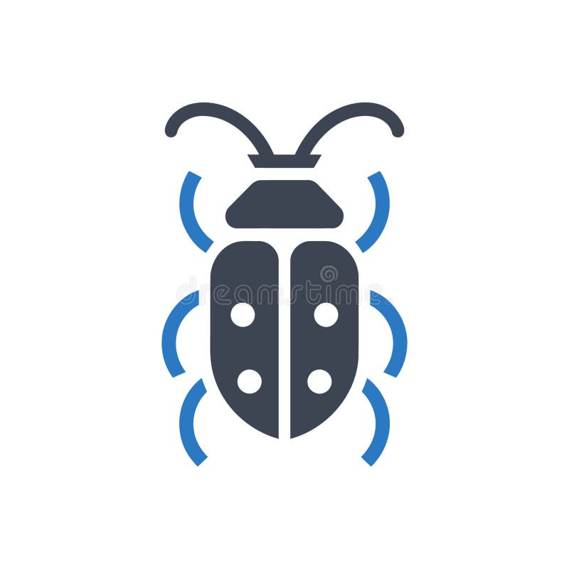 Beetle Icon stock vector. Illustration of sign, pest - 361702627