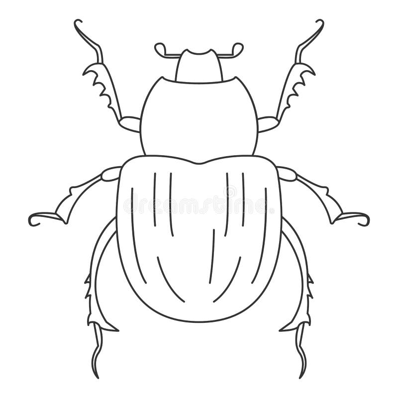 Beetle Icon. Simple Element Illustration. Beetle Symbol Design from ...