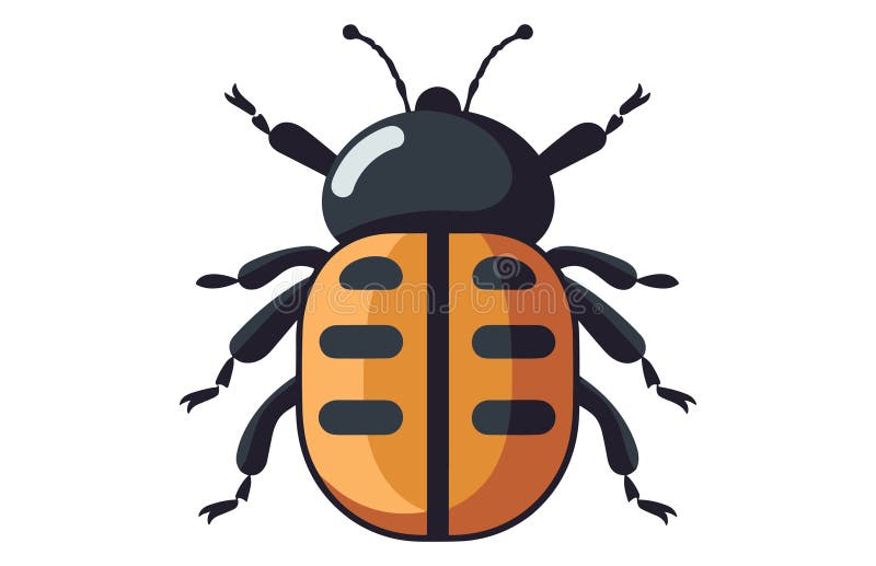 Beetle Rhino Illustration Clip Art Design Shape, Beetle Icon Vector ...