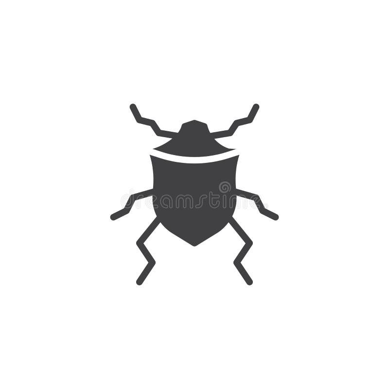 Beetle insect icon vector stock vector. Illustration of icon - 109301705