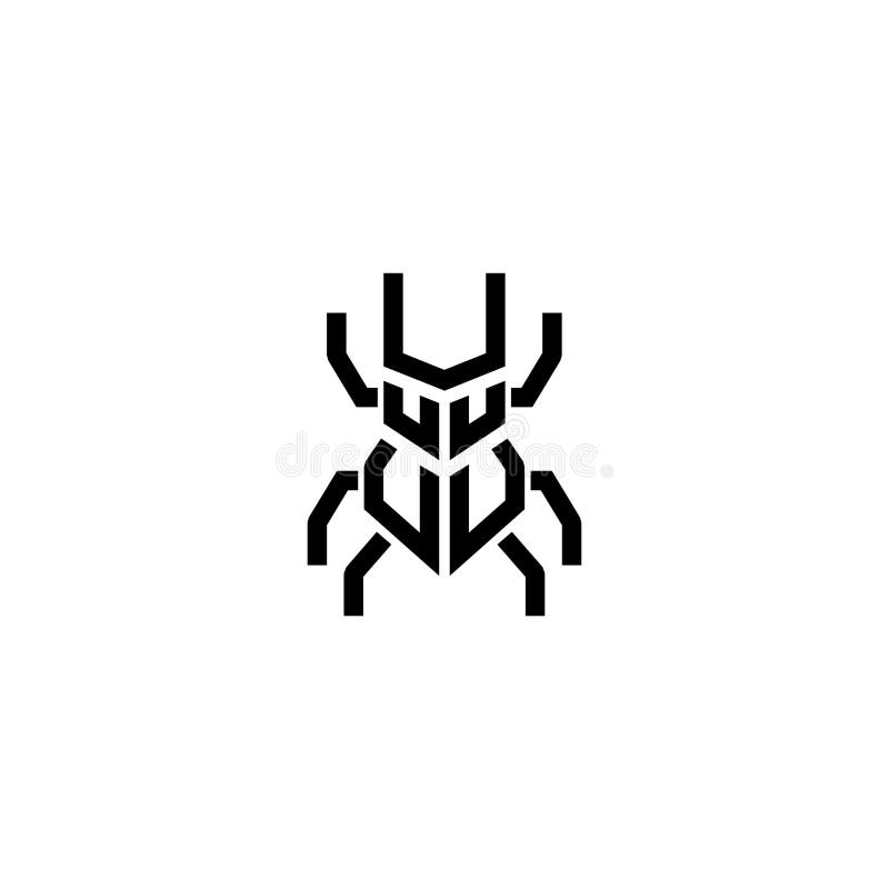 Beetle Logo Icon Designs Vector Illustration Stock Vector ...
