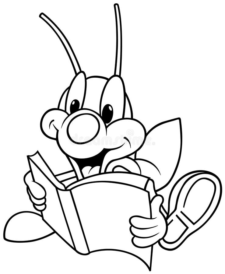 Reading Bug Stock Illustrations – 503 Reading Bug Stock Illustrations ...
