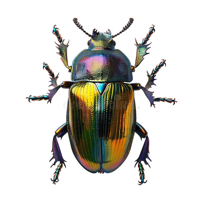 Beetle on Transparent Background - Ai Generated Stock Illustration ...