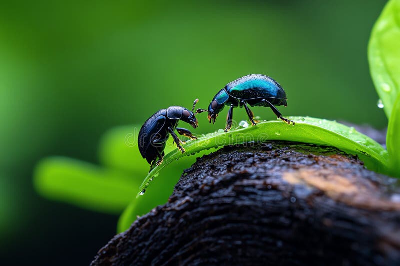 Beetles, Beneath a Log, Hidden Communities Live in the Shadows ...