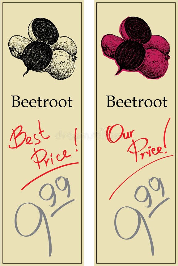 Beetroot stock vector. Illustration of card, note, paper - 7758161