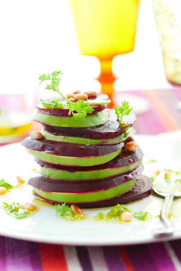 Beetroot and avocado stock photo. Image of diet, snack - 238113376
