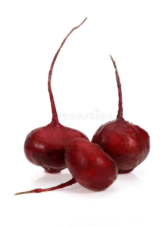 Beetroot Or Beta Vulgaris Plants With Large Thick Leaves And Dark Red ...