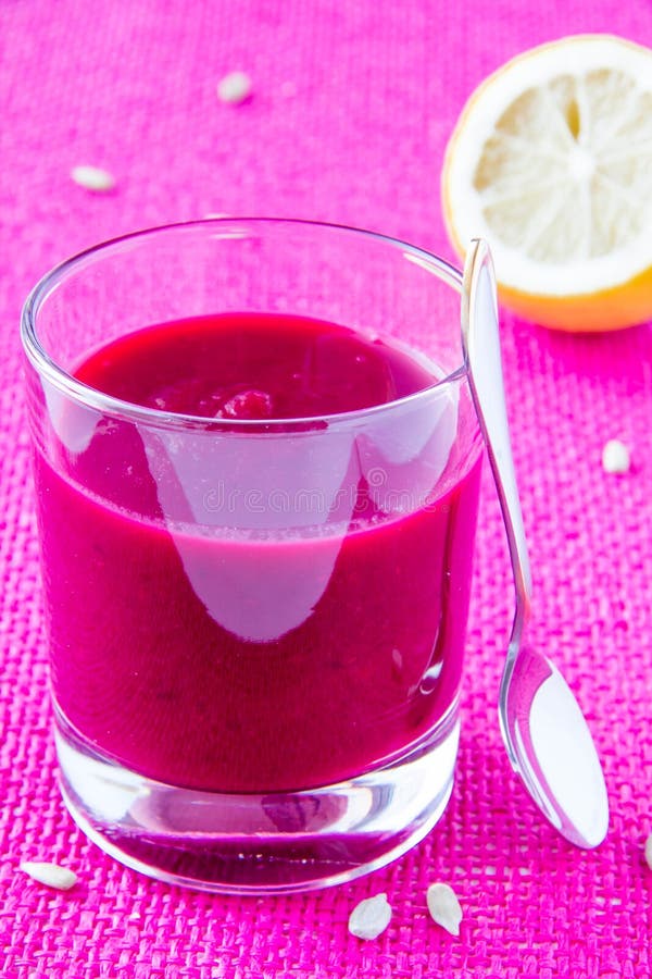 Beetroot cream soup stock photo. Image of juice, beetroot - 28830372
