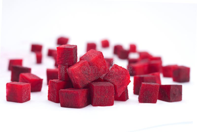 Beetroot cube slice stock photo. Image of food, cooking - 38552896
