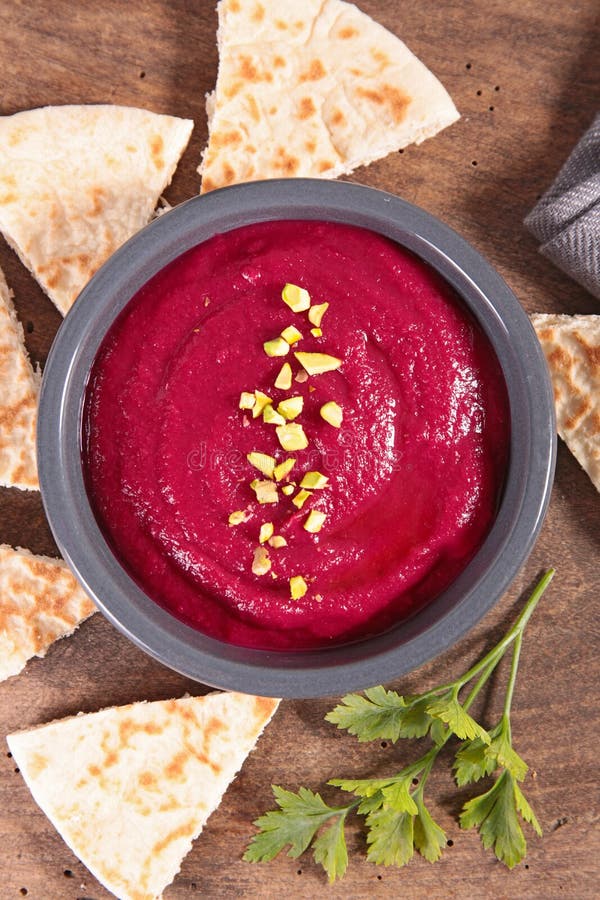 Beetroot dip stock image. Image of culinary, vegetarian - 73277691