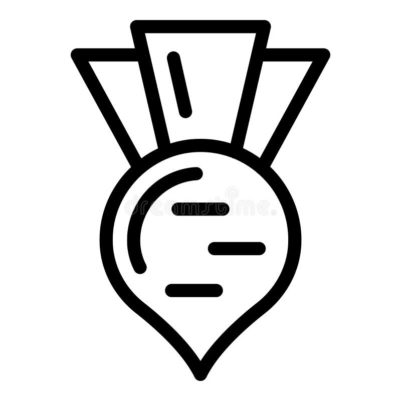 Outline Beetroot Stock Illustrations – 2,010 Outline Beetroot Stock ...