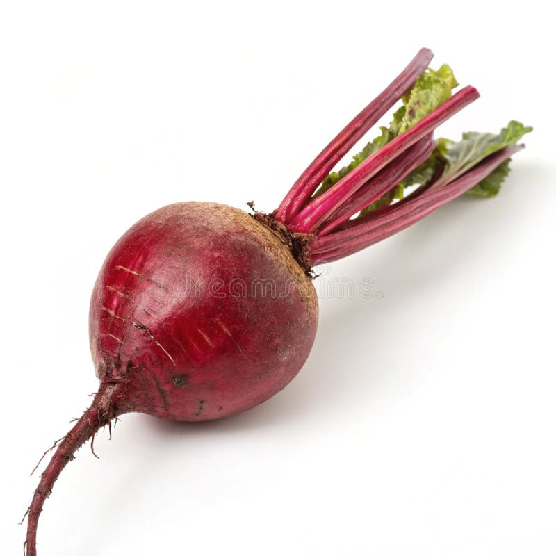 Beetroot Isolated on White Background Stock Illustration - Illustration ...
