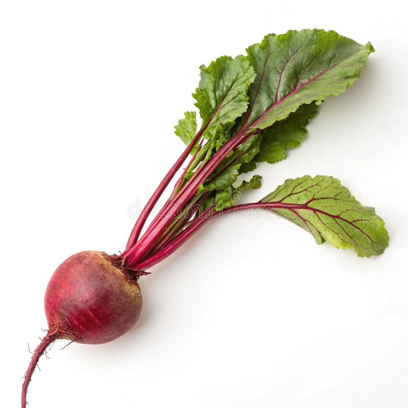 Beetroot Isolated on White Background Stock Illustration - Illustration ...