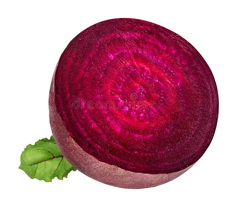 Beetroot with Leaves Isolated Stock Image - Image of food, beetroot ...
