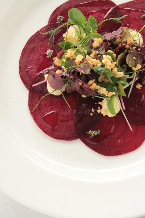 Beetroot salad stock photo. Image of food, gourmet, starter - 61846050