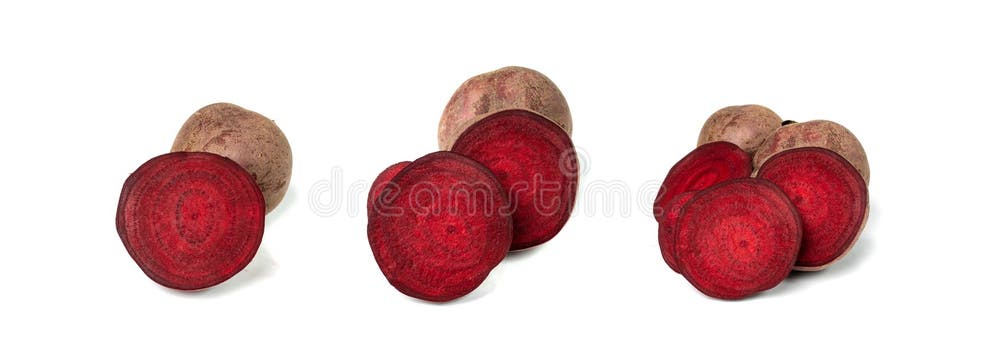 Beetroot Slice Isolated, Red Beets Pieces, Beet Root Sticks, Cuts ...
