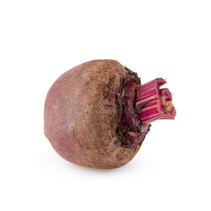 Beetroot and Beetroot Slices Isolated on White Background with C Stock ...