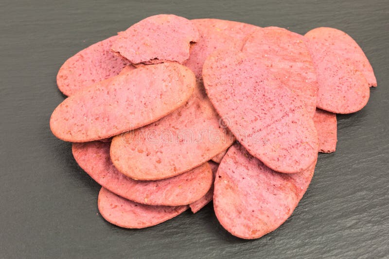 Beetroot cracker snack stock image. Image of snack, nourishment - 140302669