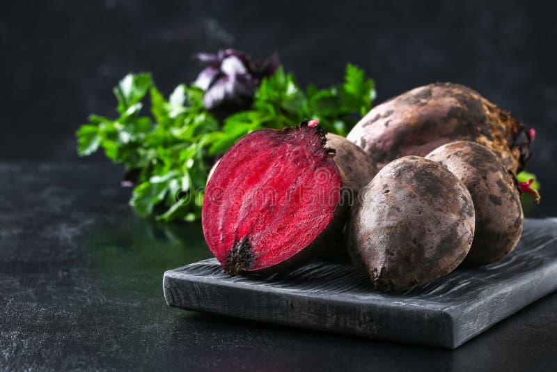 Beetroot Vegetables on the Table. Stock Image - Image of beets, purple ...