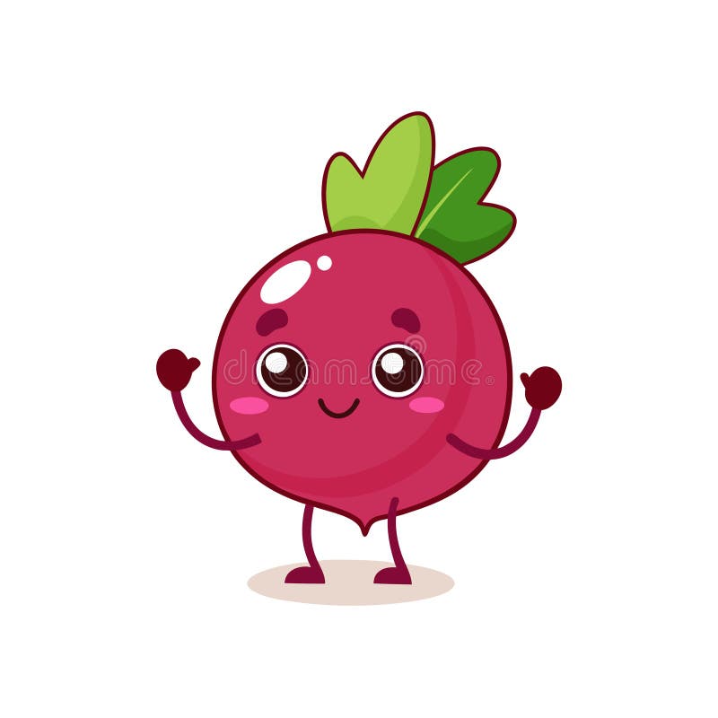 Beetroot Weightlifting in Creative Slow Design Stock Illustration ...
