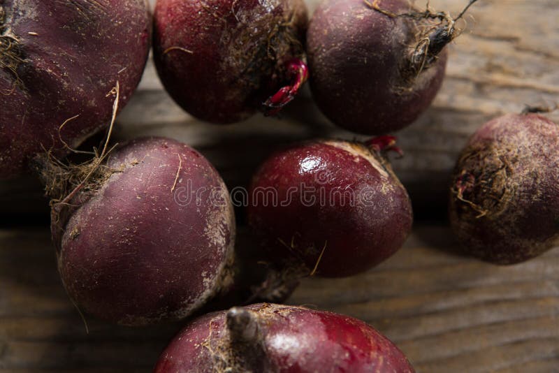 Beetroot on wooden table stock illustration. Illustration of summer ...