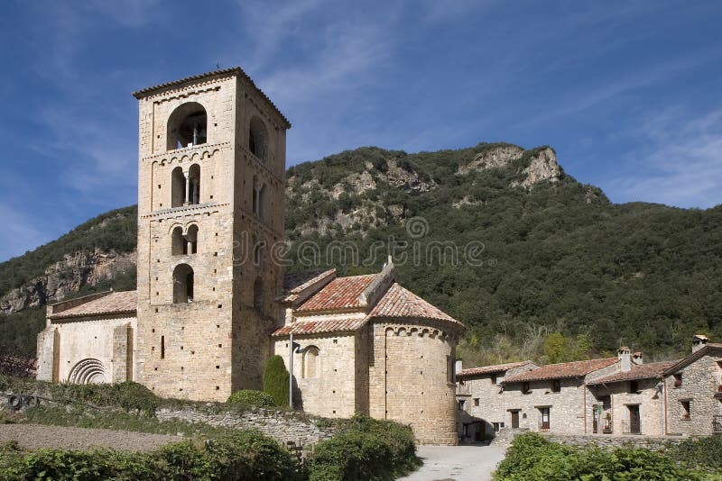Beget, Catalonia, Spain stock photo. Image of brown, country - 4361662