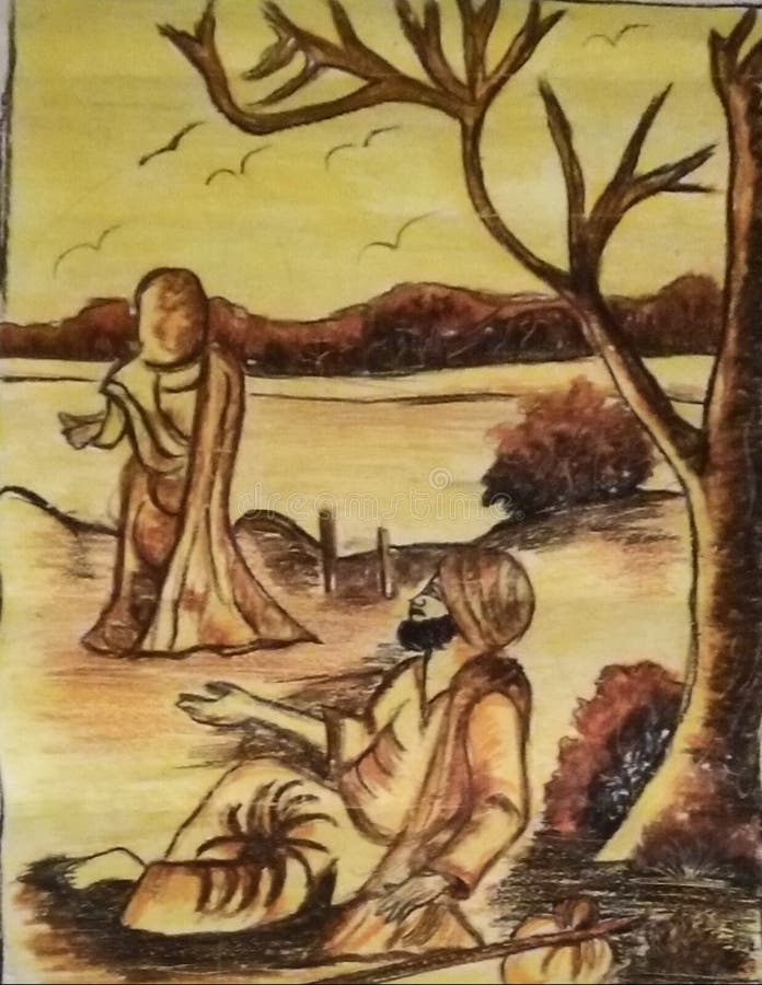 Tree of Hope Pattern Seamless Stock Illustration - Illustration of ...