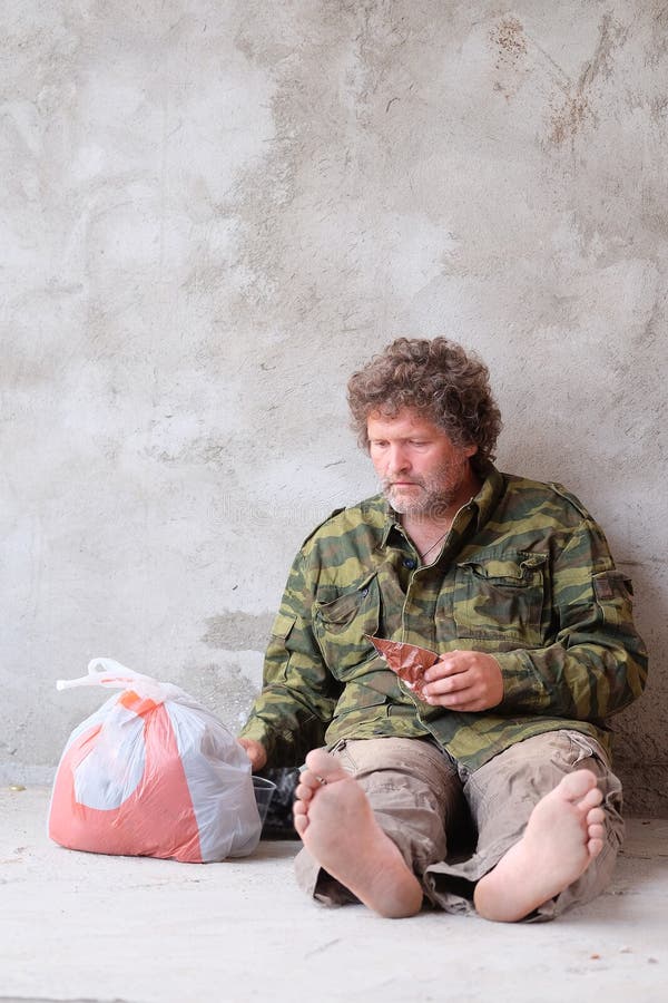 Beggar stock photo. Image of scene, sadness, poverty - 56162510