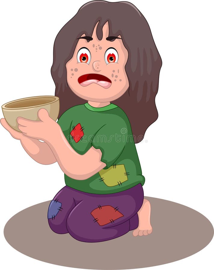 Beggar Boy Cartoon