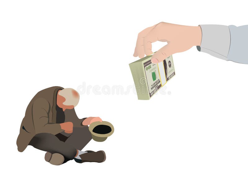 Beggar Stock Illustrations – 5,758 Beggar Stock Illustrations, Vectors ...