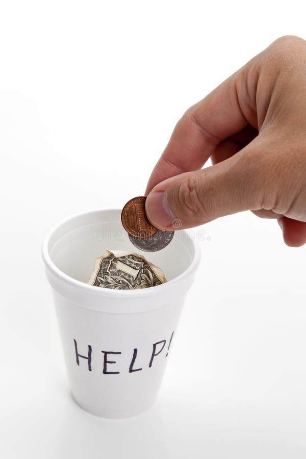 Concept of Begging stock image. Image of money, begging - 227440865