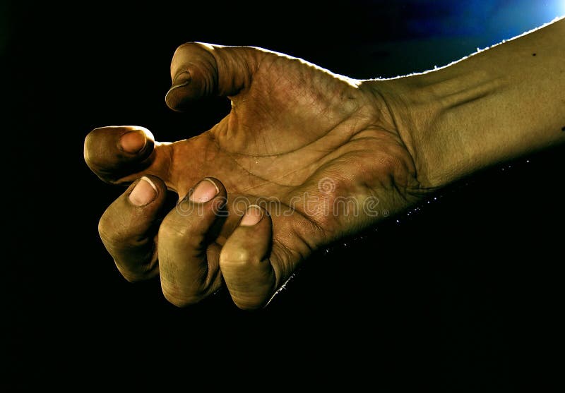 Hand grabbing Dirt stock image. Image of full, dirty, grabbing - 9037897