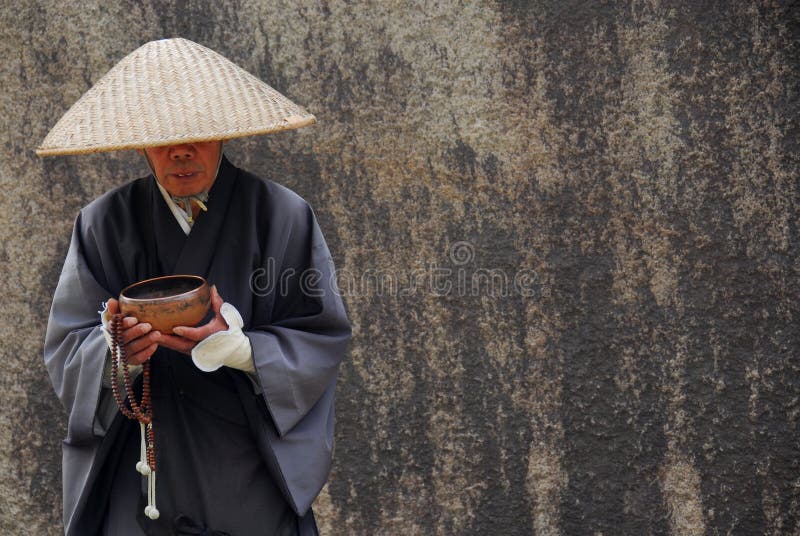 Begging monk editorial photography. Image of poverty - 46067422
