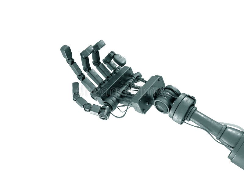 Begging robot stock illustration. Illustration of future - 15700129