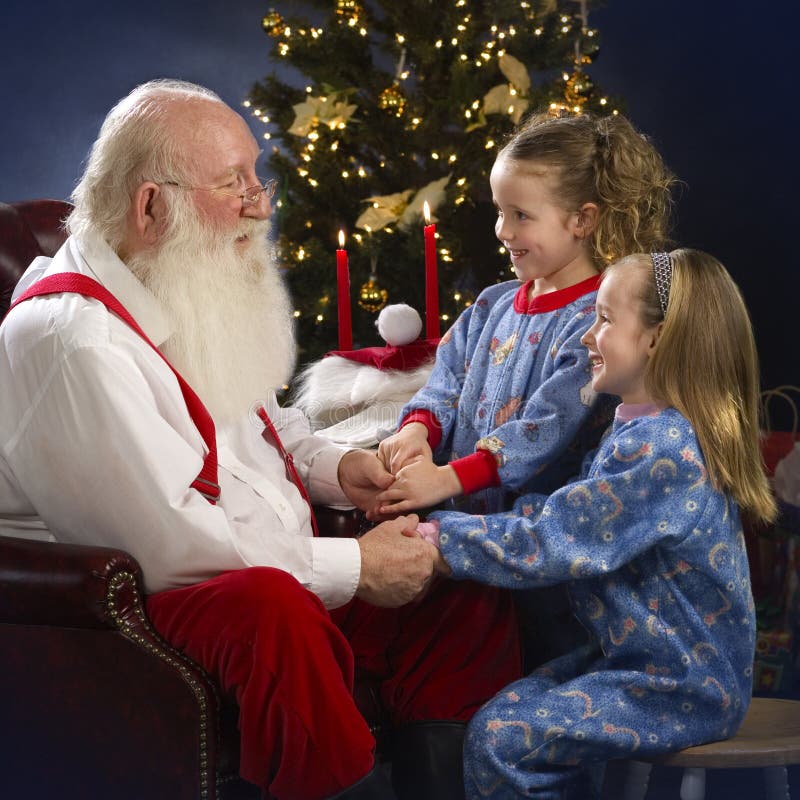 Begging Santa for toys stock photo. Image of joyfulness - 2520940