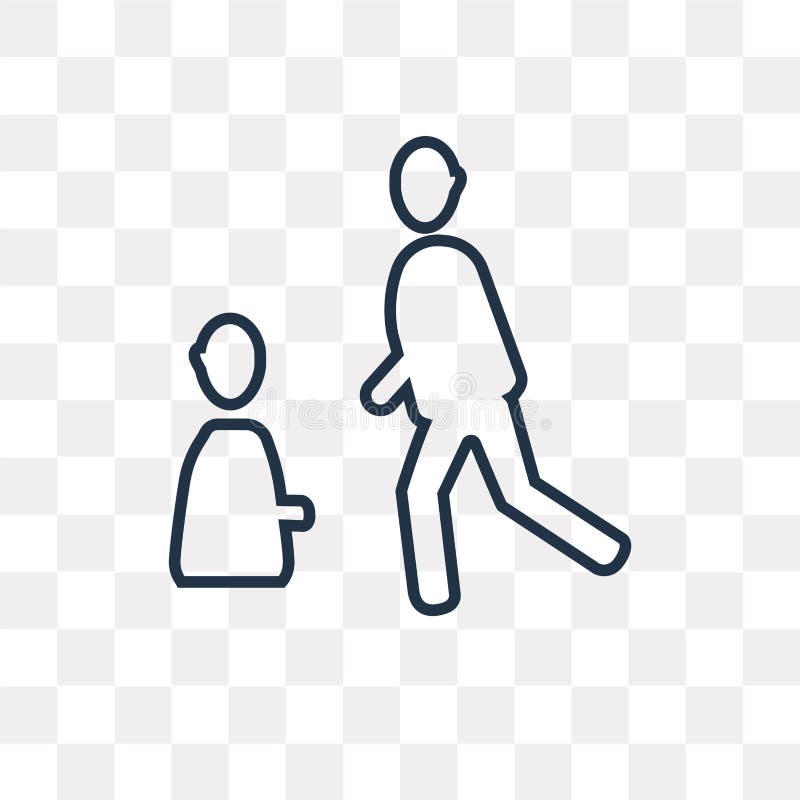 Outline Begging Vector Icon. Isolated Black Simple Line Element ...