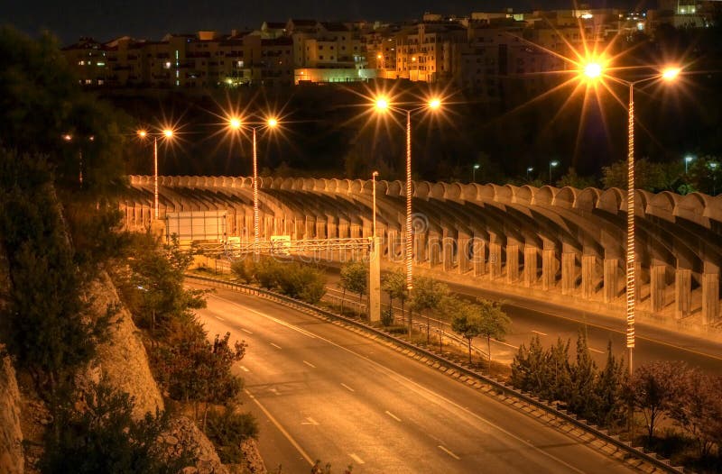 Traffic at night stock image. Image of lighting, city - 3082885
