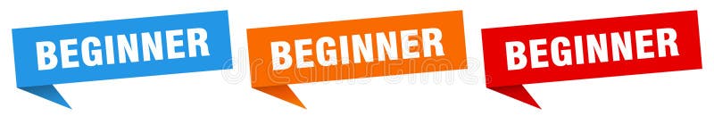 Beginner Banner Stock Illustrations – 911 Beginner Banner Stock ...