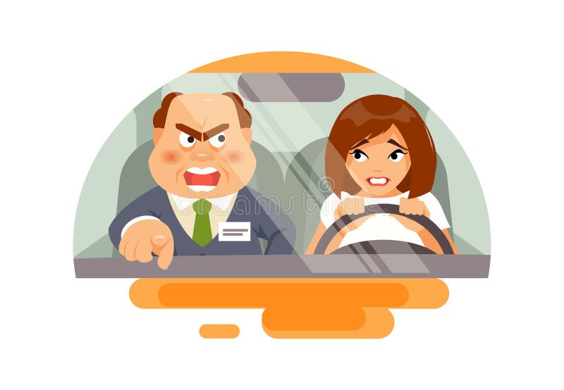 Learner Driver Stock Illustrations – 655 Learner Driver Stock ...