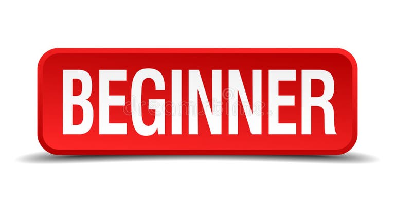 Beginner button stock vector. Illustration of beginner - 121045675