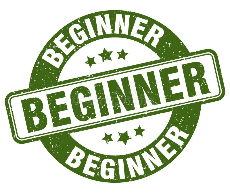 Beginner Stamp. Beginner Label. Round Grunge Sign Stock Vector ...